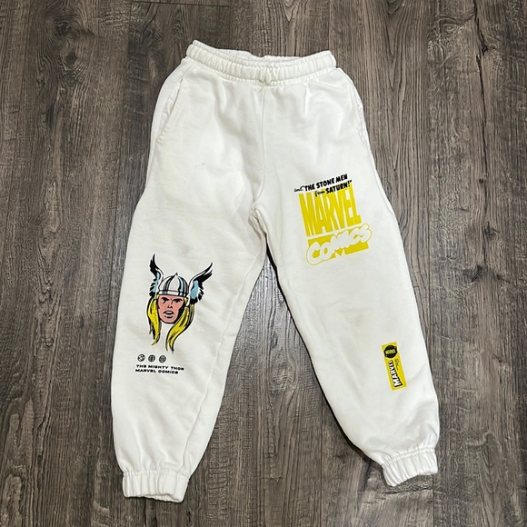 Zara | Bottoms | Marvel Sweatpants Boys Size 8 | Poshmark